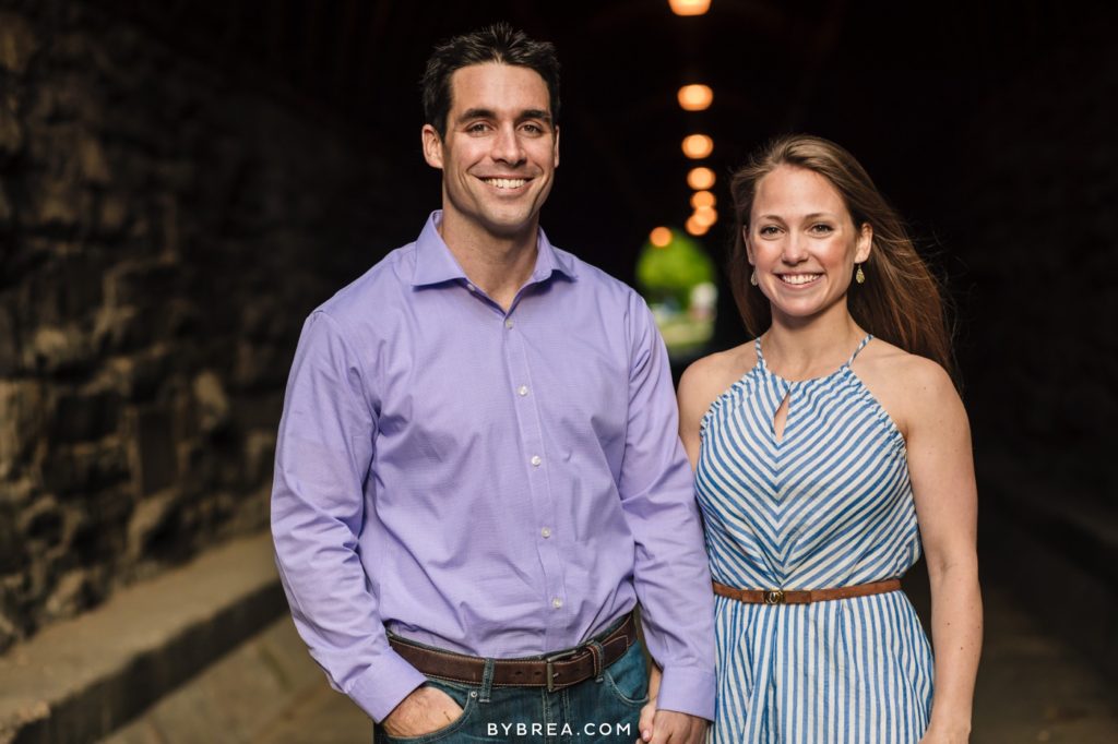 Old Town Alexandria Engagement Session | Allison + Brendan