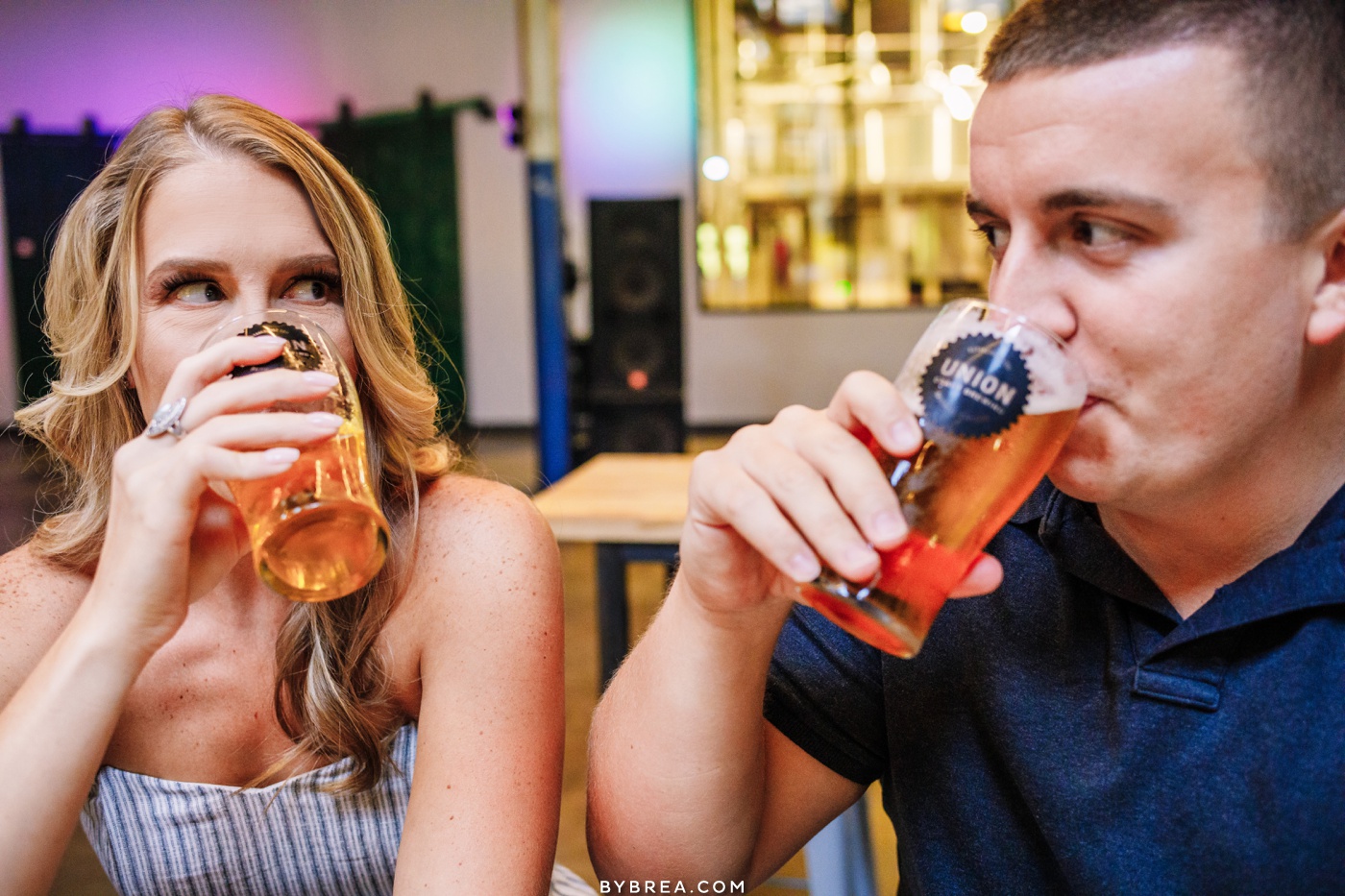 Emily + Cory | Union Collective + Fells Point Engagement Session ...