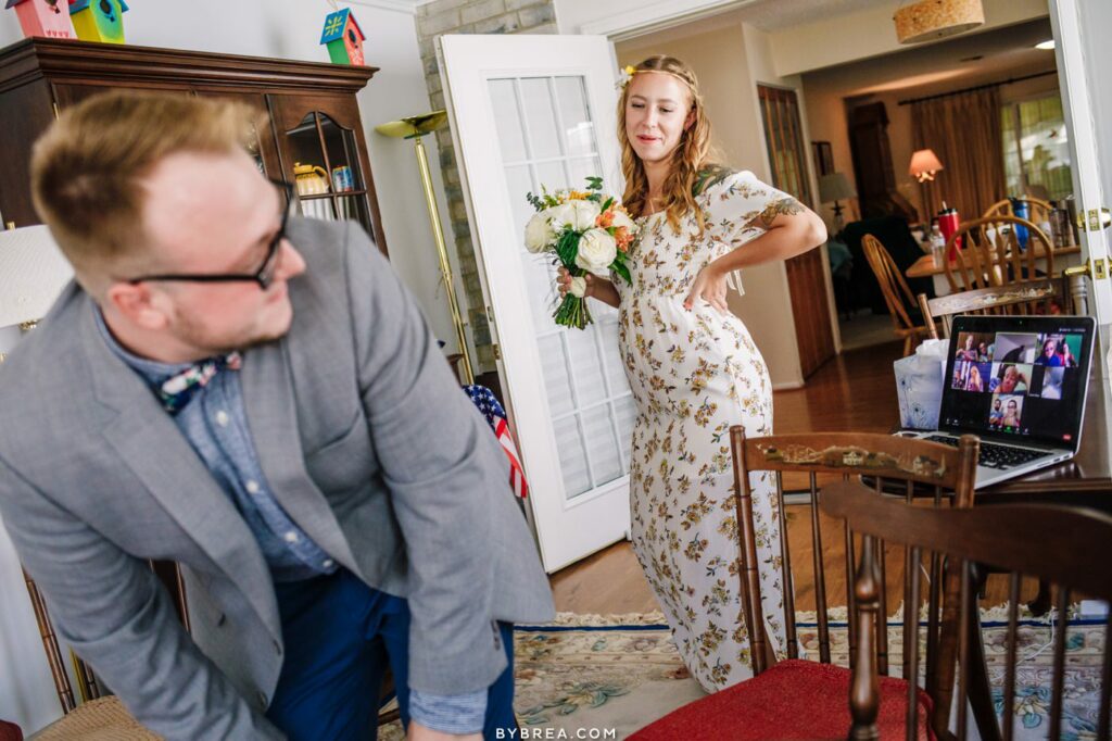 Brooke + Brian | Intimate Wedding at Gram's House | Photography by Brea ...