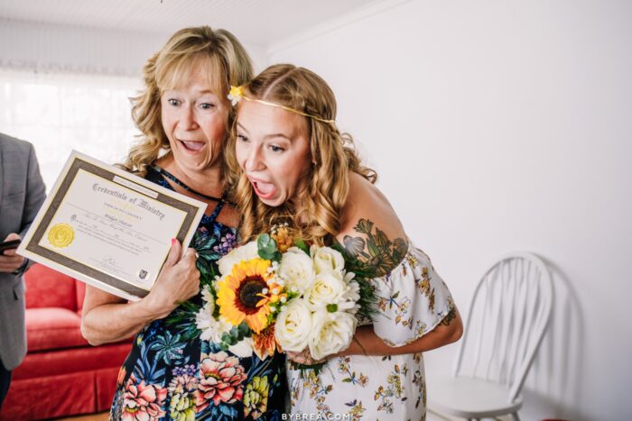 Brooke + Brian | Intimate Wedding at Gram's House | Photography by Brea ...