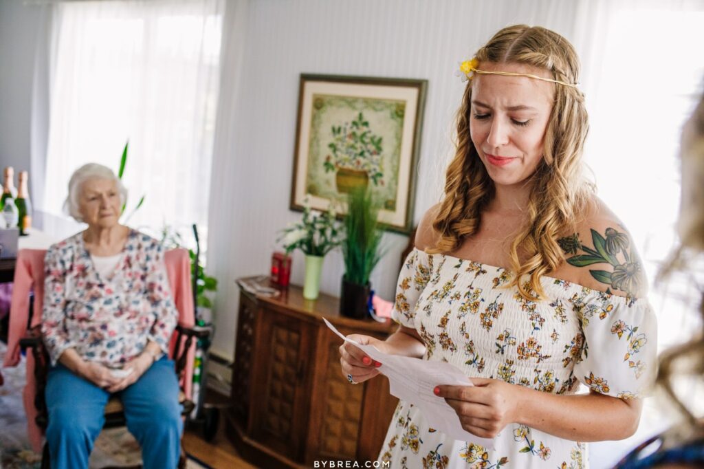 Brooke + Brian | Intimate Wedding at Gram's House | Photography by Brea ...