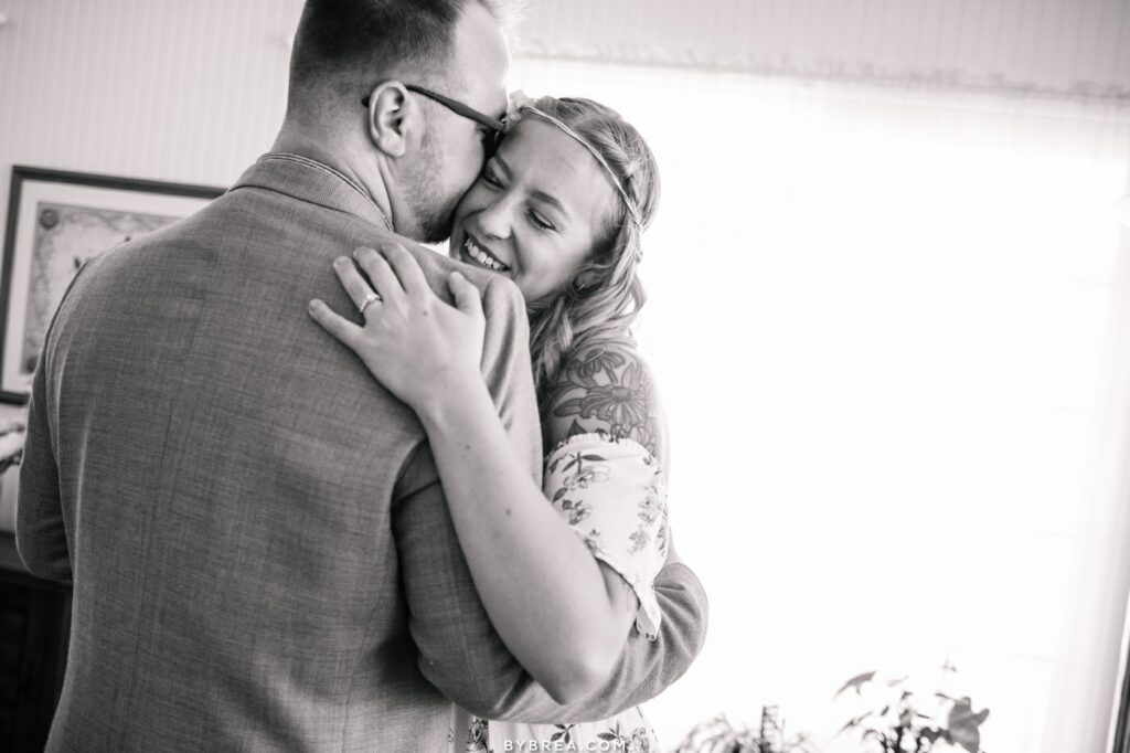 Brooke + Brian | Intimate Wedding at Gram's House | Photography by Brea ...