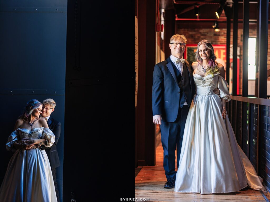 Jessica + Andrew | American Visionary Art Museum Wedding Photos ...