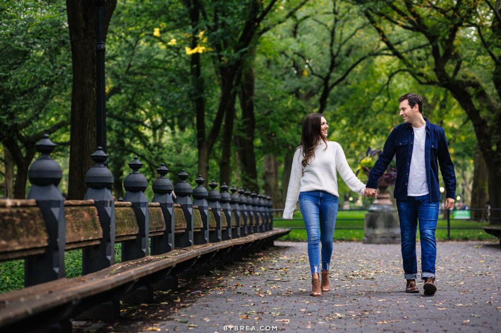 Emily + Kevin | Central Park Engagement Photos | NYC