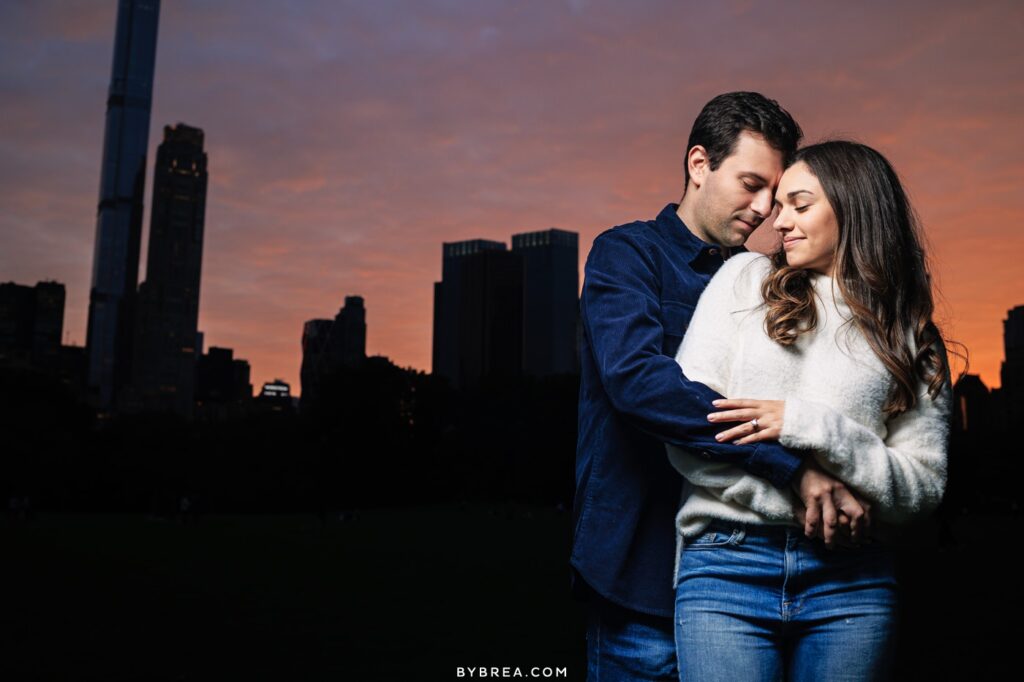 Emily + Kevin | Central Park Engagement Photos | NYC