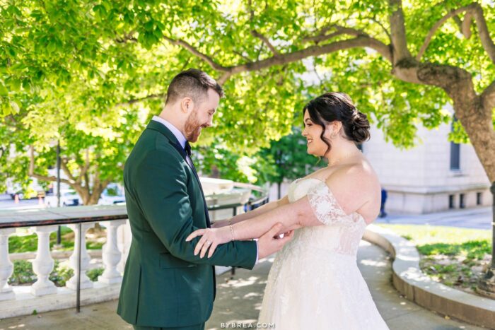 Faith + Drew | George Peabody Library Wedding Photos | Baltimore, MD