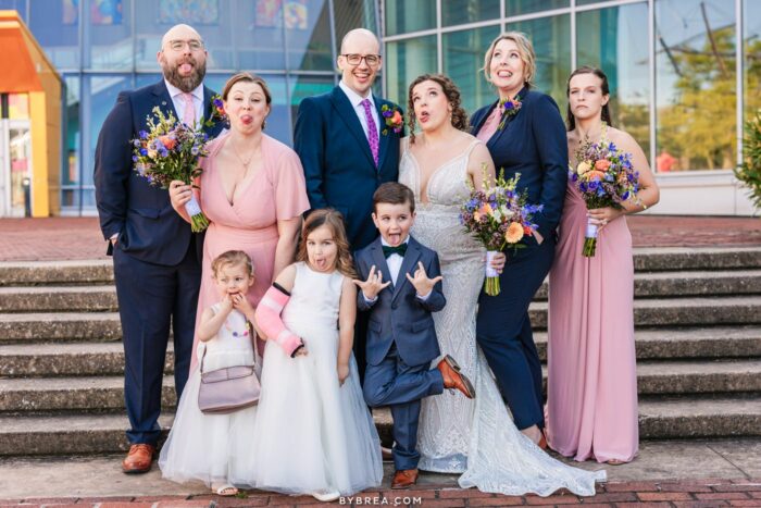 Kathryn + Zack | Maryland Science Center Planetarium Wedding Photos