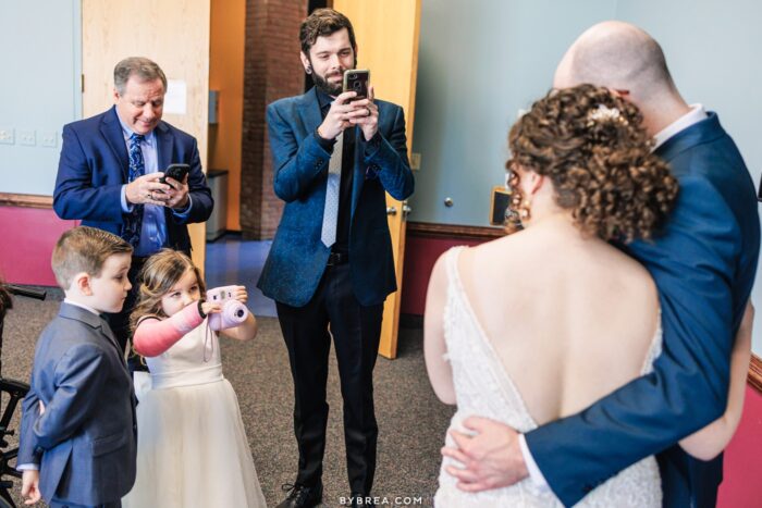 Kathryn + Zack | Maryland Science Center Planetarium Wedding Photos