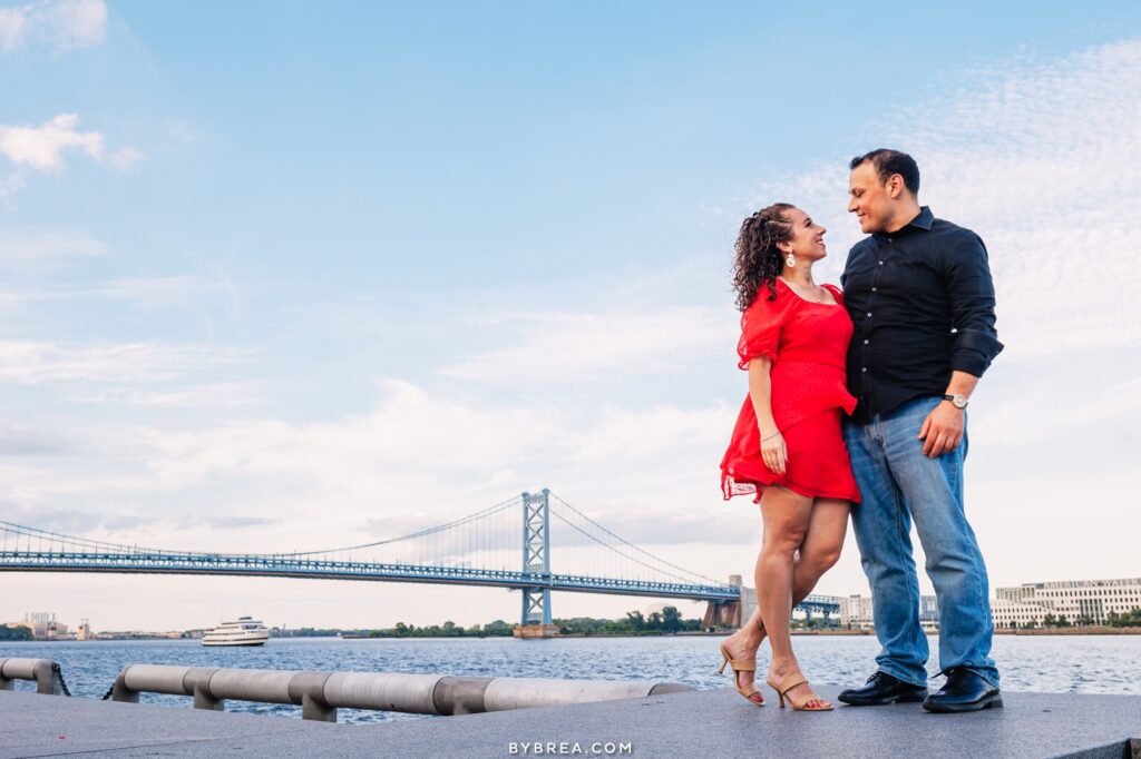 Kim + Corey | Delaware and Schuylkill River Engagement Photos ...
